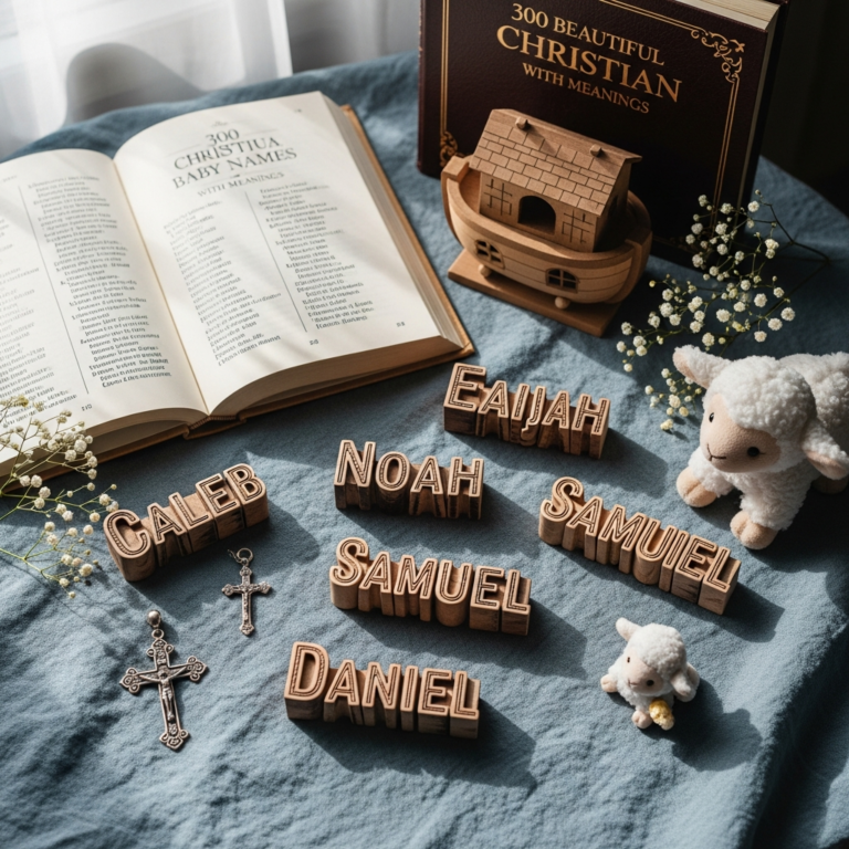 300 Beautiful Christian Baby Names with Meanings